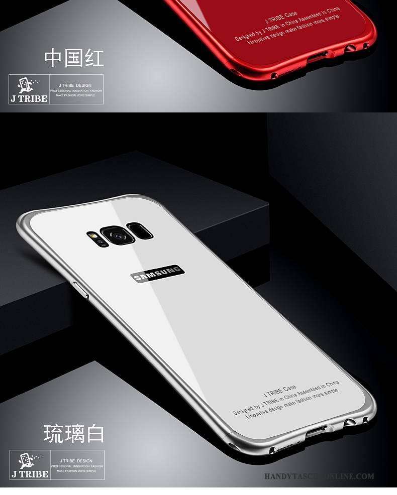 Hülle Samsung Galaxy S8 Metall Schlank Blau, Case Samsung Galaxy S8 ...